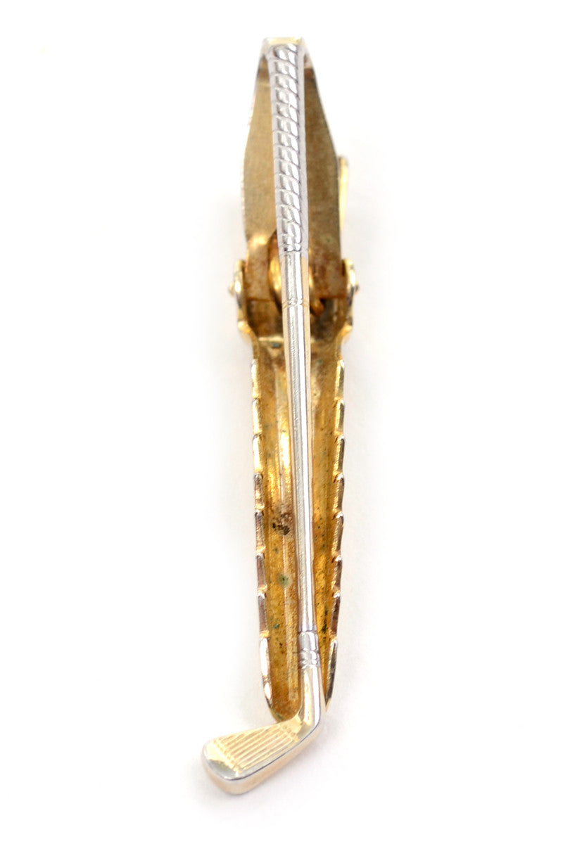 Anson Vintage Gold Plated Driver Golf Club Tie Clip – Modig