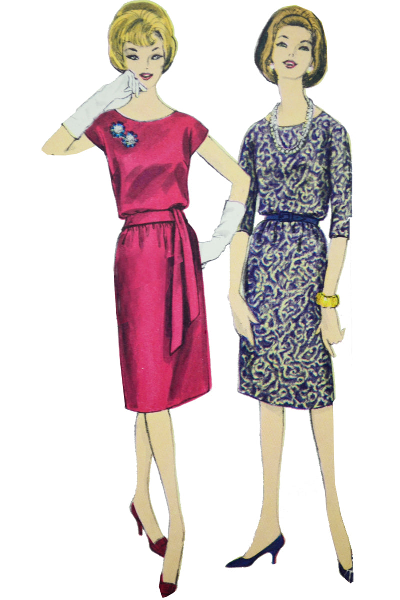 1960s Vogue 5353 Vintage Dress Sewing Pattern – Modig