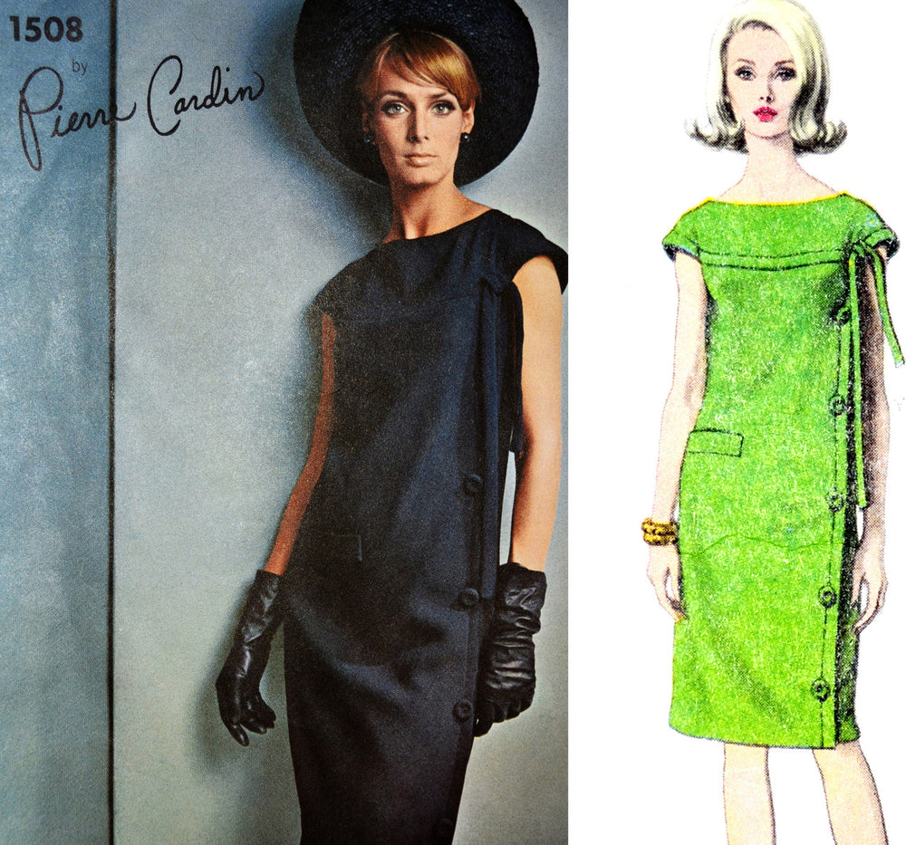Vogue Paris Original 1508 Pierre Cardin vintage pattern 1960s dress – Modig